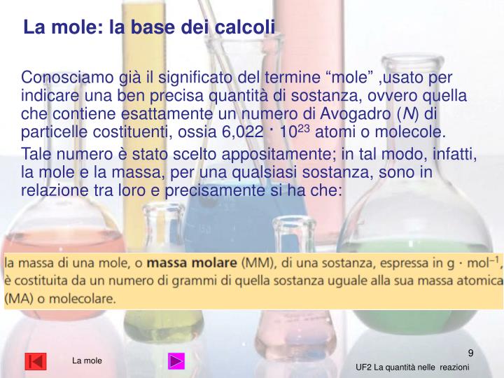 PPT - Equazioni e calcoli chimici PowerPoint Presentation - ID:4354153
