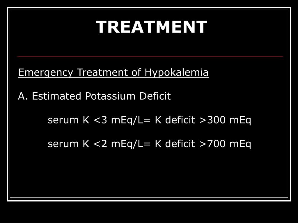 Ppt Hypokalemia Powerpoint Presentation Free Download Id 4355252