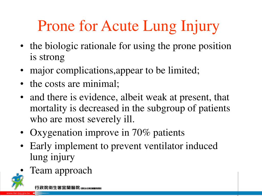 PPT - Prone position for Acute Respiratory Distress Syndrome PowerPoint ...