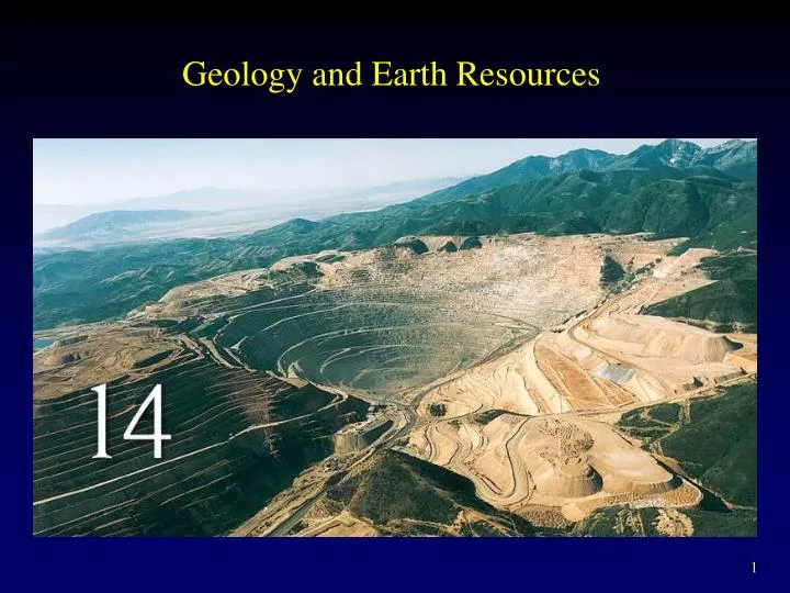 PPT - Geology and Earth Resources PowerPoint Presentation, free ...
