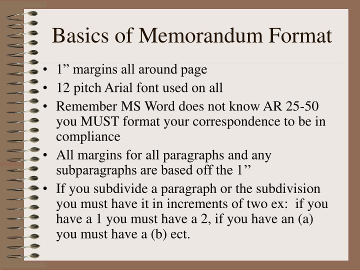 PPT - Preparing Memorandums PowerPoint Presentation - ID:4358643