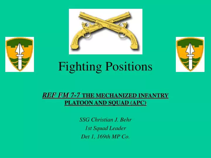 PPT - Fighting Positions PowerPoint Presentation, free download - ID ...