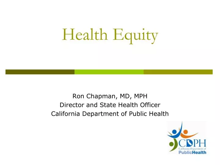 PPT - Health Equity PowerPoint Presentation, free download - ID:4360089