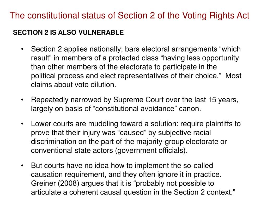 PPT - The Geography of Voter Discrimination MRP Meets the VRA ...