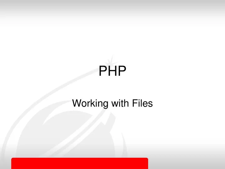 Ppt Php Powerpoint Presentation Free Download Id4361542