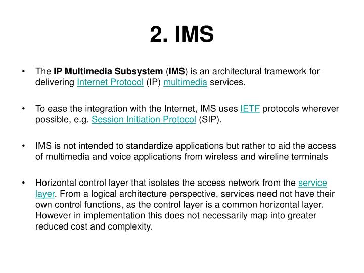 PPT - IMS – IP Multimedia Subsystem PowerPoint Presentation - ID:4364456