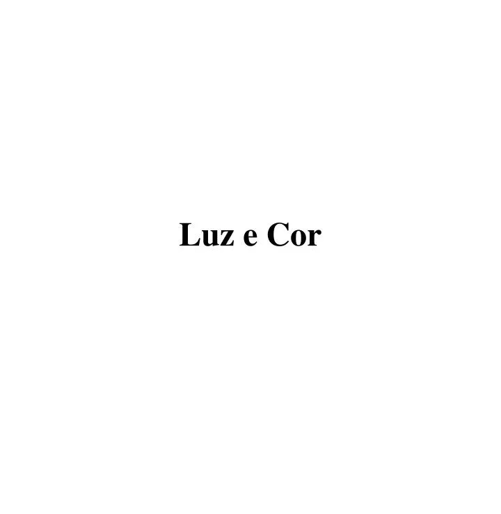 PPT - Luz e Cor PowerPoint Presentation, free download - ID:4364683