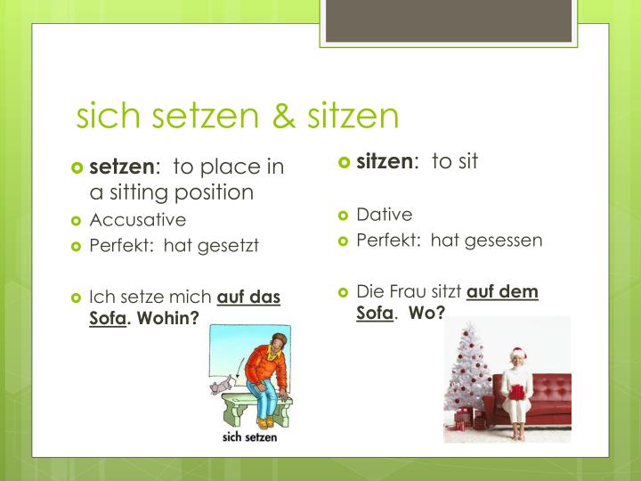 PPT - Wechselpräpositionen PowerPoint Presentation - ID:4365389