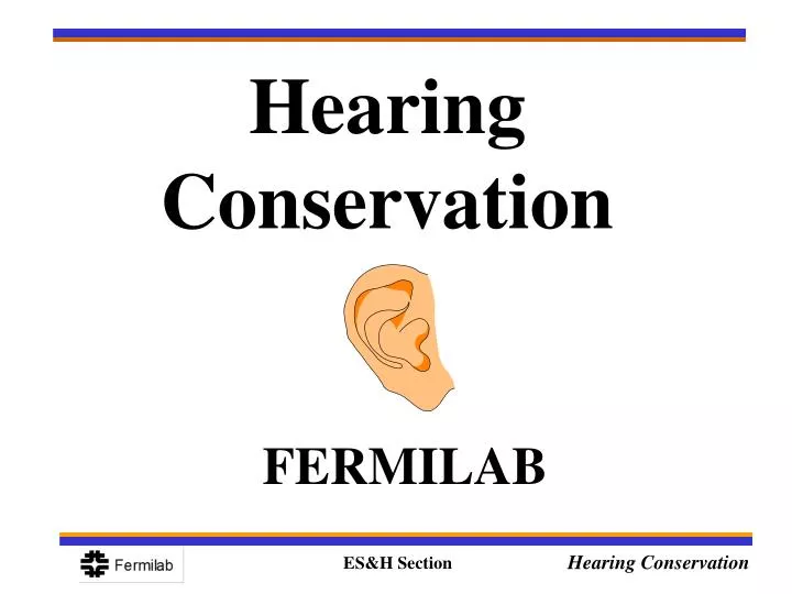PPT - Hearing Conservation PowerPoint Presentation, free download - ID ...