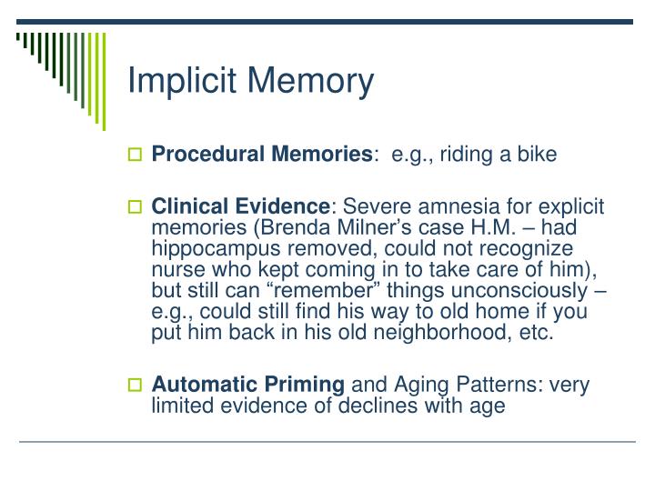 PPT - Memory Performance and Aging PowerPoint Presentation - ID:4367048