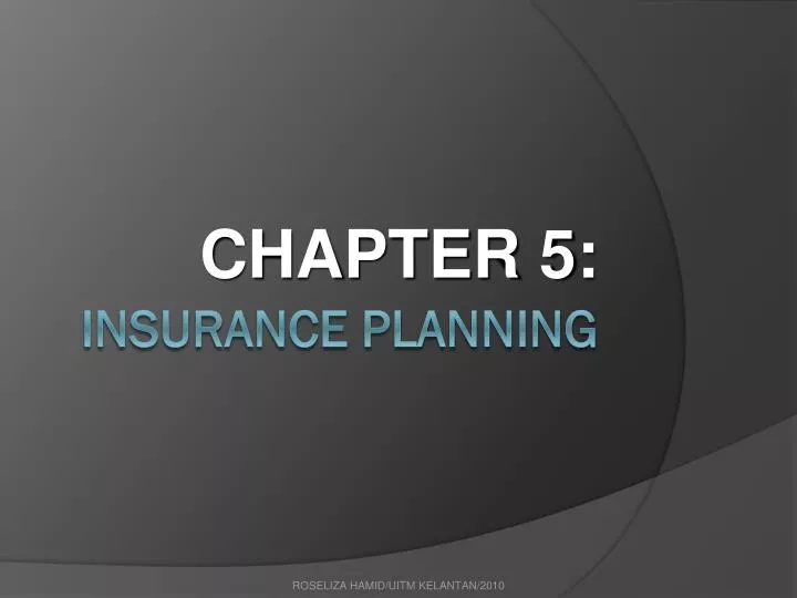 PPT - INSURANCE PLANNING PowerPoint Presentation, free download - ID ...