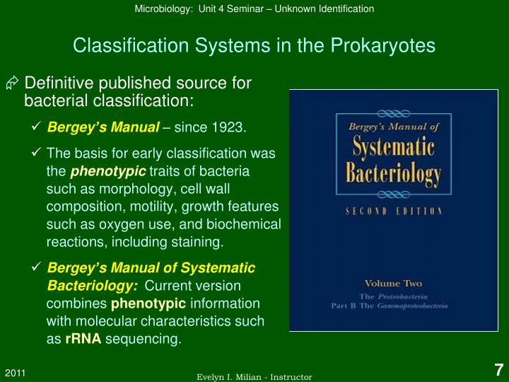 PPT - Unit 4 Seminar: Unknown Identification PowerPoint Presentation ...