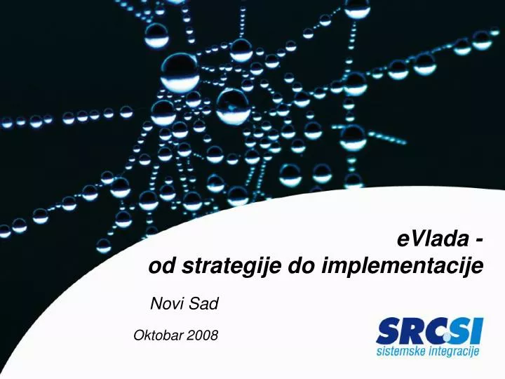 PPT - eVlada - od strategije do implementacije PowerPoint Presentation ...