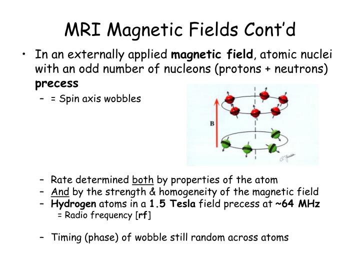 PPT - Magnetic Resonance Imagining (MRI) Magnetic Fields PowerPoint ...