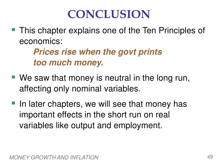 PPT - Money Growth and Inflation PowerPoint Presentation - ID:4368829