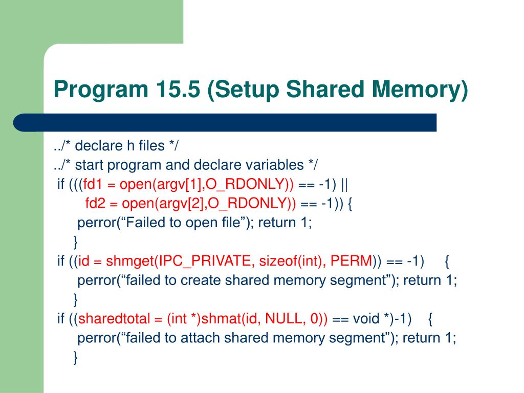 Ppt Cs241 System Programming Ipc Shared Memory And Message Queues Vi Powerpoint