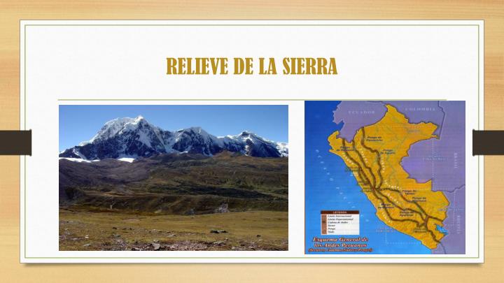 PPT - PERÚ FÍSICO RELIEVE DE LA COSTA, SIERRA Y SELVA PowerPoint ...