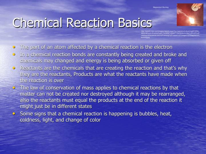 PPT - Chemical Reactions PowerPoint Presentation - ID:4372076
