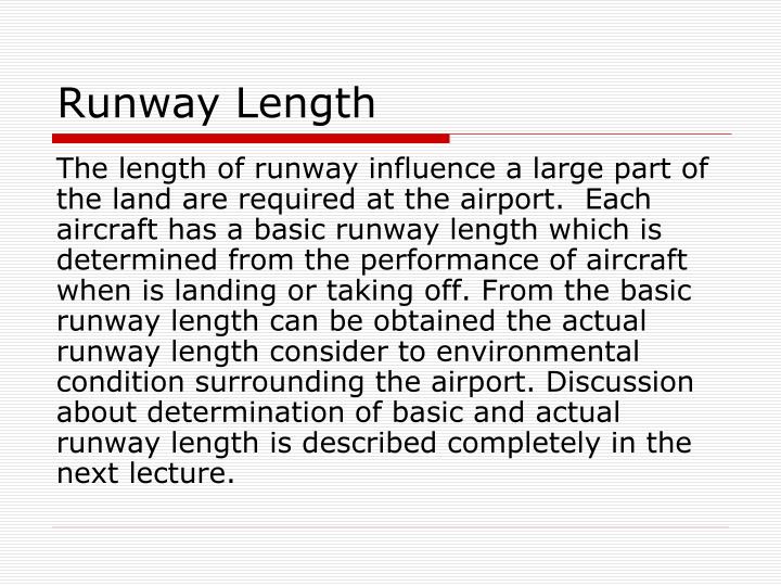 PPT - AIRCRAFT CHARACTERISTICS RELATED TO AIRPORT DESIGN PowerPoint ...