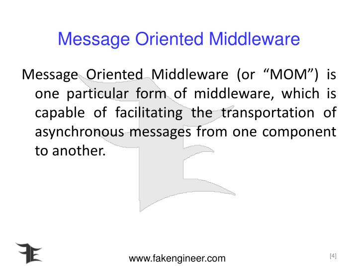 PPT - Architecture of Message Oriented Middleware PowerPoint ... PPT - Architecture of Message Oriented Middleware PowerPoint ...
