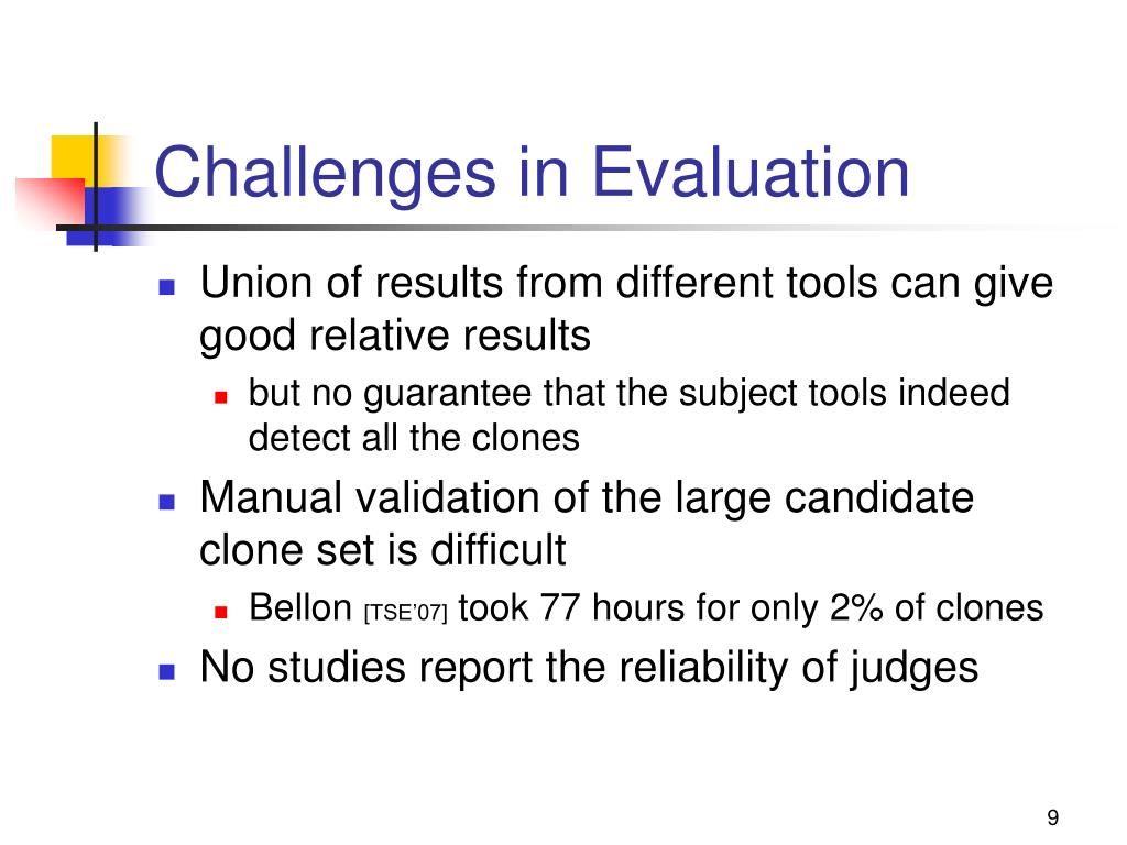 Ppt A Mutation Injection Based Automatic Framework For Evaluating Code Clone Detection Tools 6141