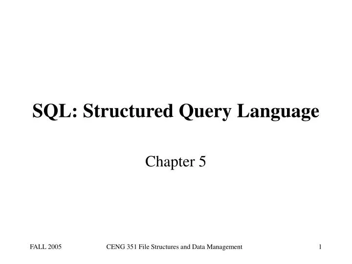 PPT - SQL: Structured Query Language PowerPoint Presentation, free ... PPT - SQL: Structured Query Language PowerPoint Presentation, free ...