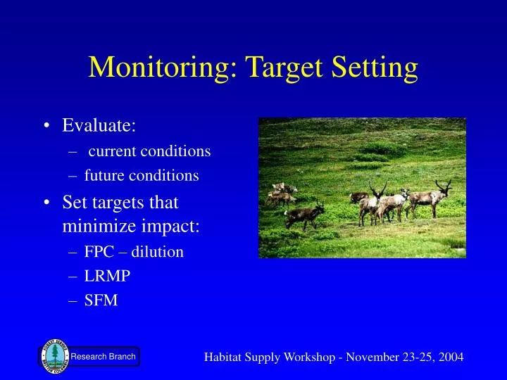 PPT - Monitoring: Target Setting PowerPoint Presentation, free download ...