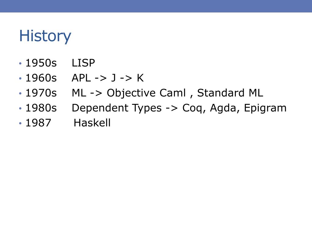 Ppt Functional Programming Language Ocaml Tutorial Powerpoint Presentation Id4374755