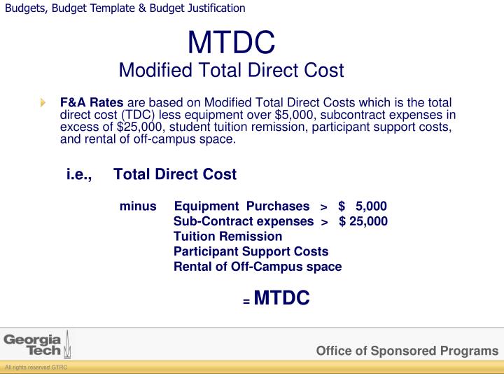 PPT - Budgeting, Budget Justification, & Templates PowerPoint ...