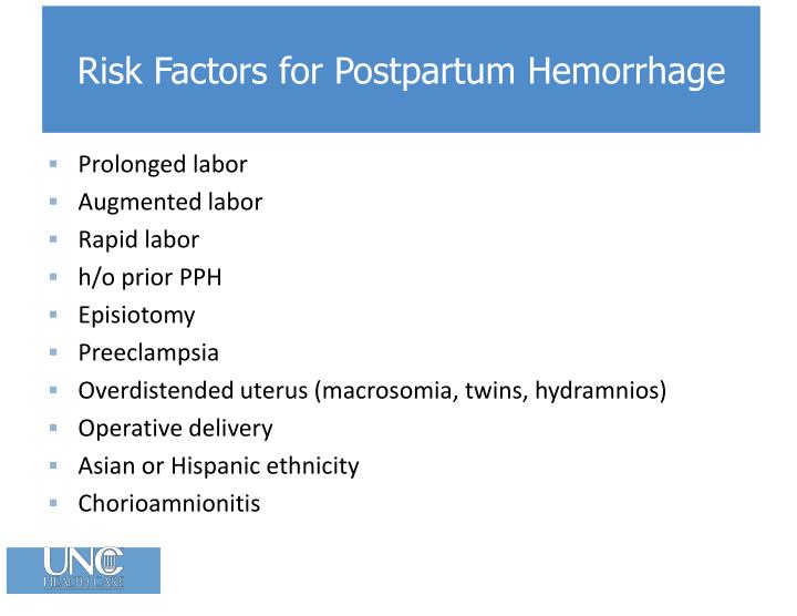 PPT - Third Trimester Bleeding, Postpartum Hemorrhage, & Shock ...