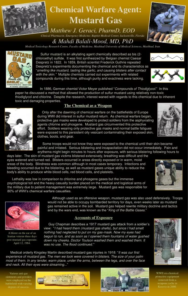 PPT - The Chemical as a Weapon PowerPoint Presentation, free download ...