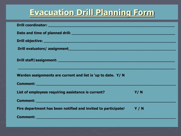 PPT - Emergency Evacuation Planning PowerPoint Presentation - ID:4378712