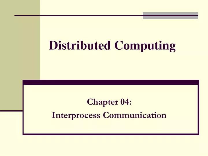 PPT - Distributed Computing PowerPoint Presentation, free download - ID ...