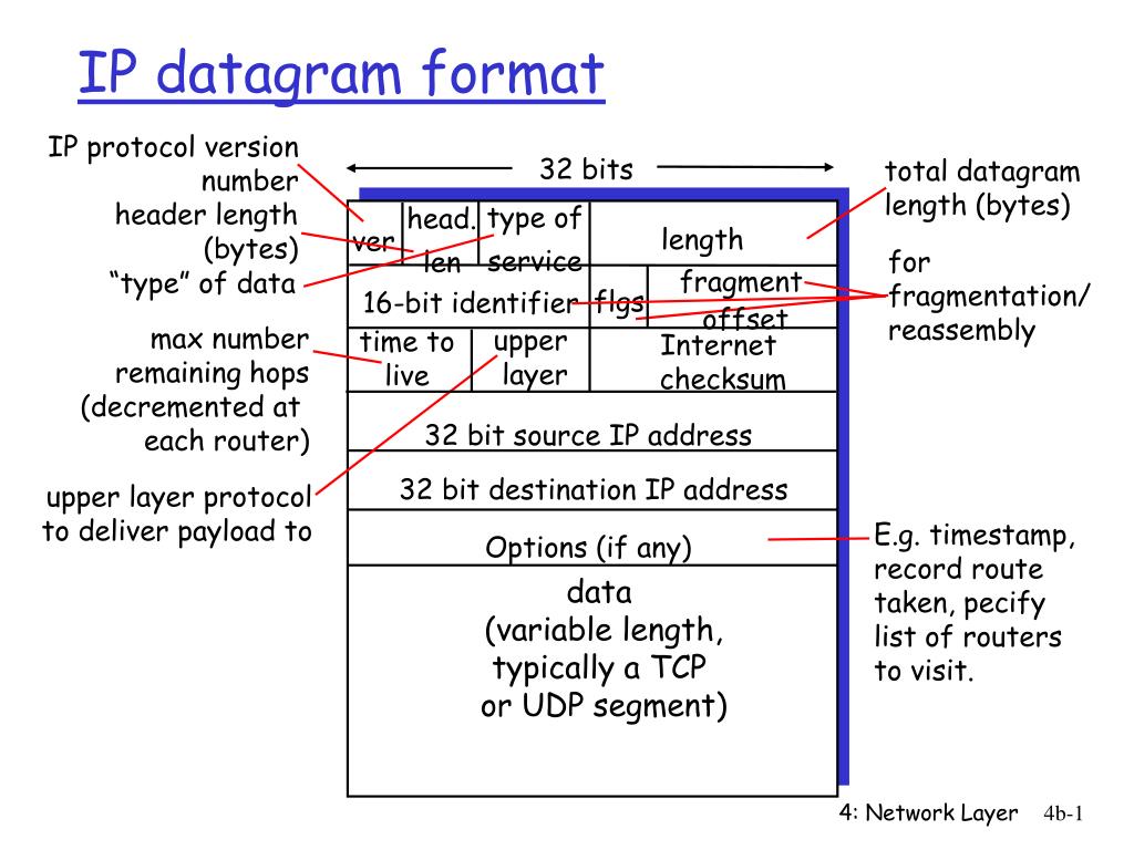 Ppt Ip Datagram Format Powerpoint Presentation Free Download Id