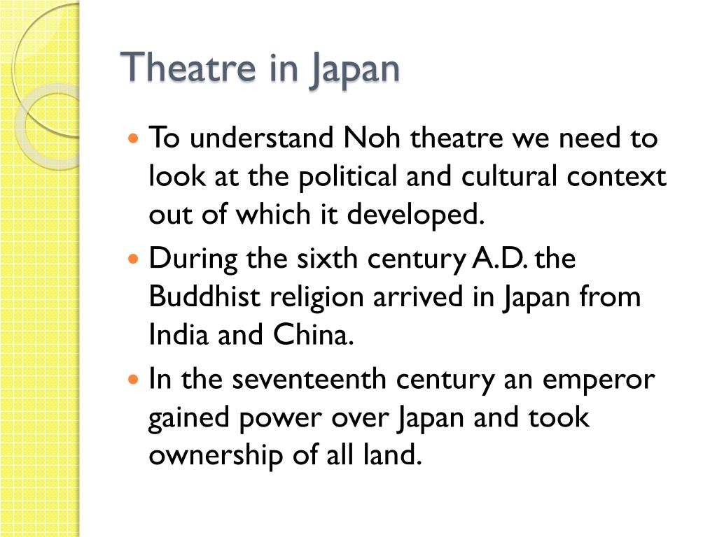 PPT - Asian and African Theatre PowerPoint Presentation, free download ...