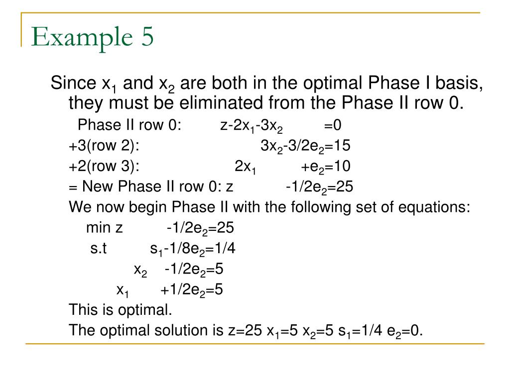 PPT - The Two-Phase Simplex Method PowerPoint Presentation, free ... PPT - The Two-Phase Simplex Method PowerPoint Presentation, free ...