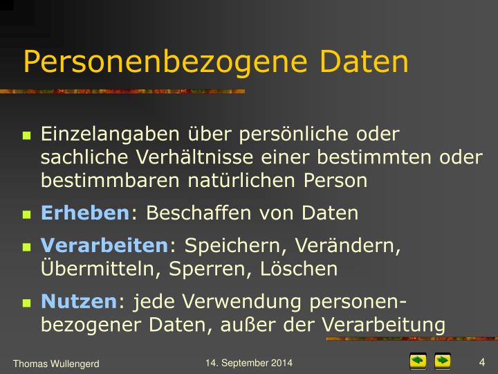 PPT - Datenschutz und Datensicherheit PowerPoint Presentation - ID:4380476