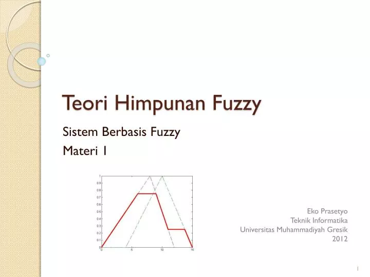 PPT - Teori Himpunan Fuzzy PowerPoint Presentation, free download - ID:4380813