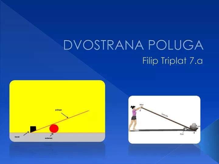 PPT - DVOSTRANA POLUGA PowerPoint Presentation, free download - ID:4382106