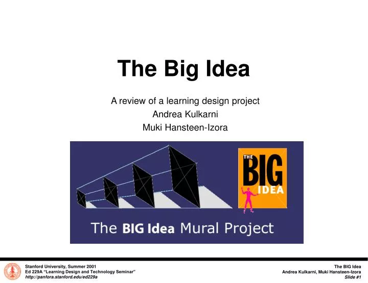 PPT - The Big Idea PowerPoint Presentation, free download - ID:4382552