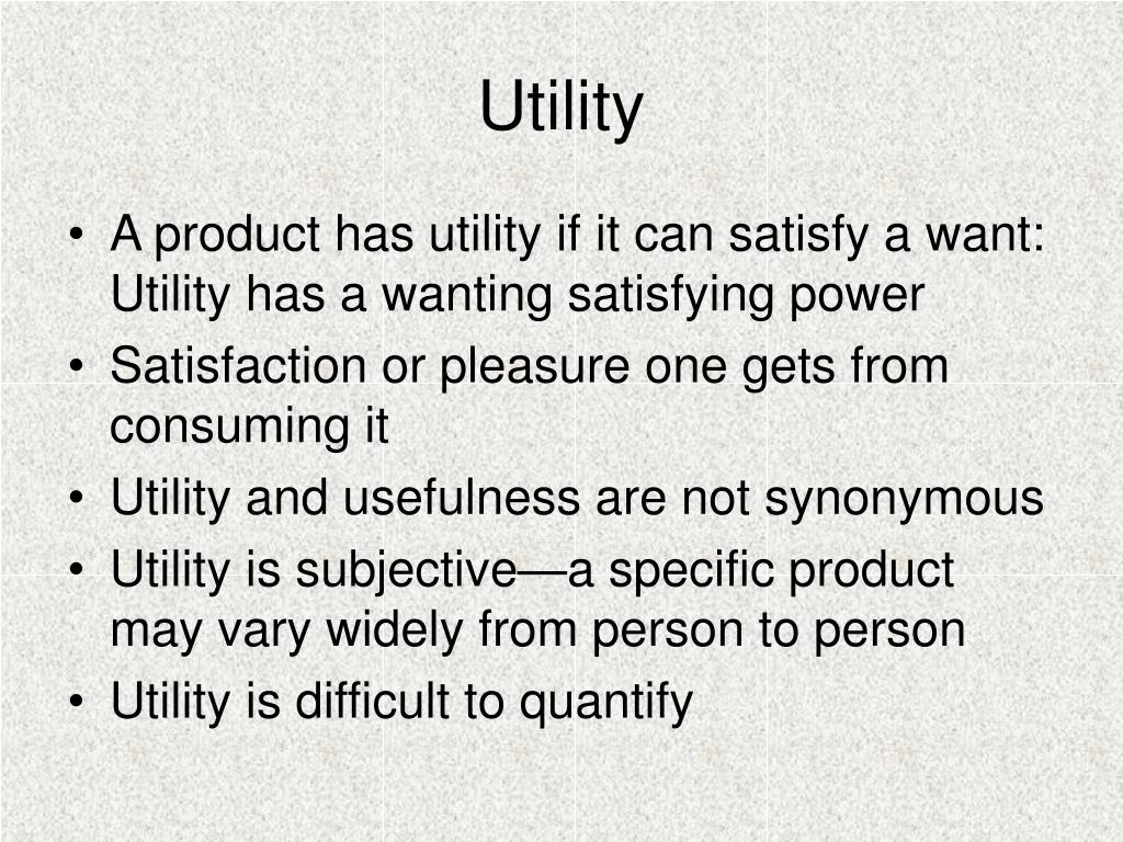 Ppt Consumer Behavior And Utility Maximization Powerpoint