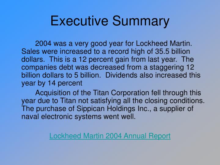 PPT - Lockheed Martin PowerPoint Presentation - ID:4383467