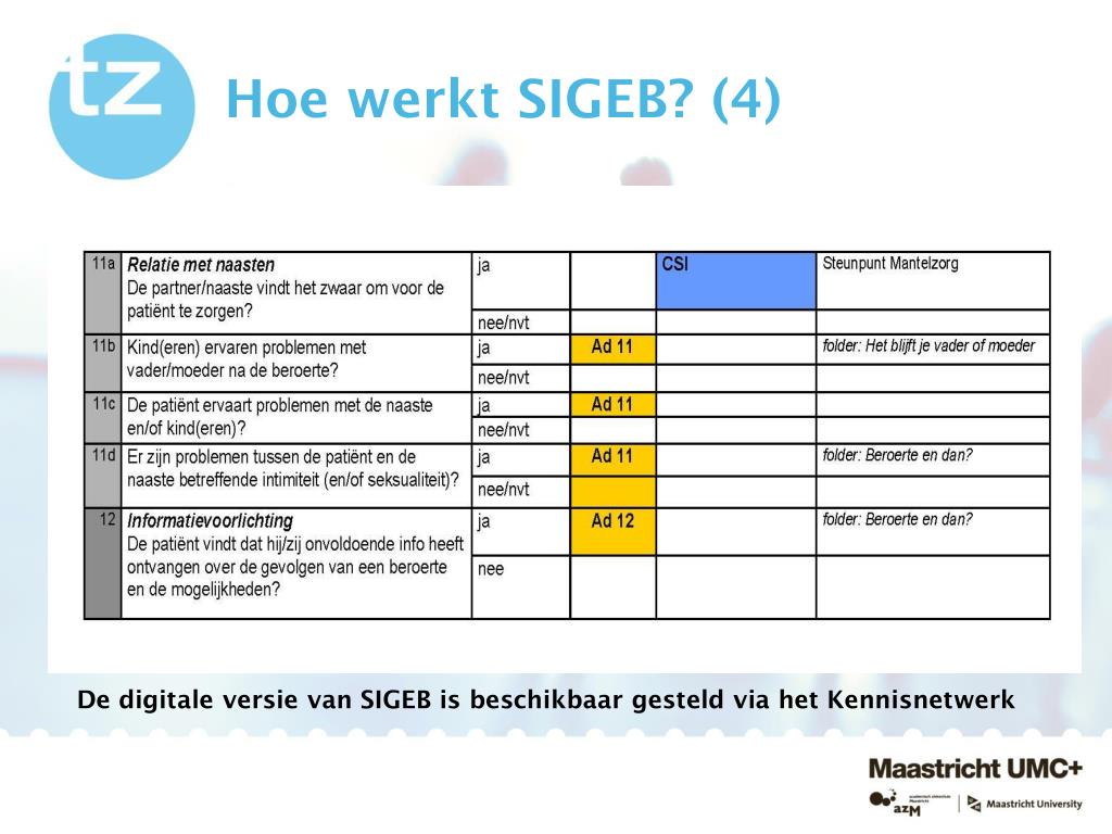 PPT - SIGEB: Signaleringsinstrument voor de thuissituatie PowerPoint ...