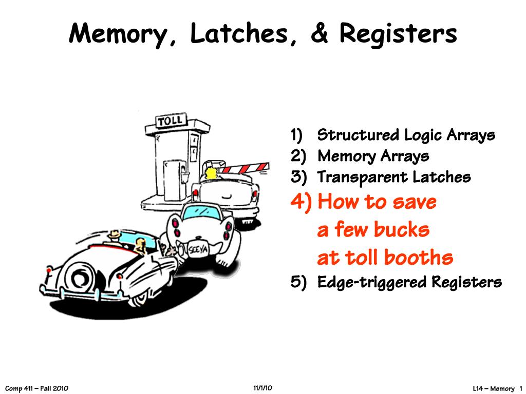 PPT - Memory, Latches, & Registers PowerPoint Presentation, free ...