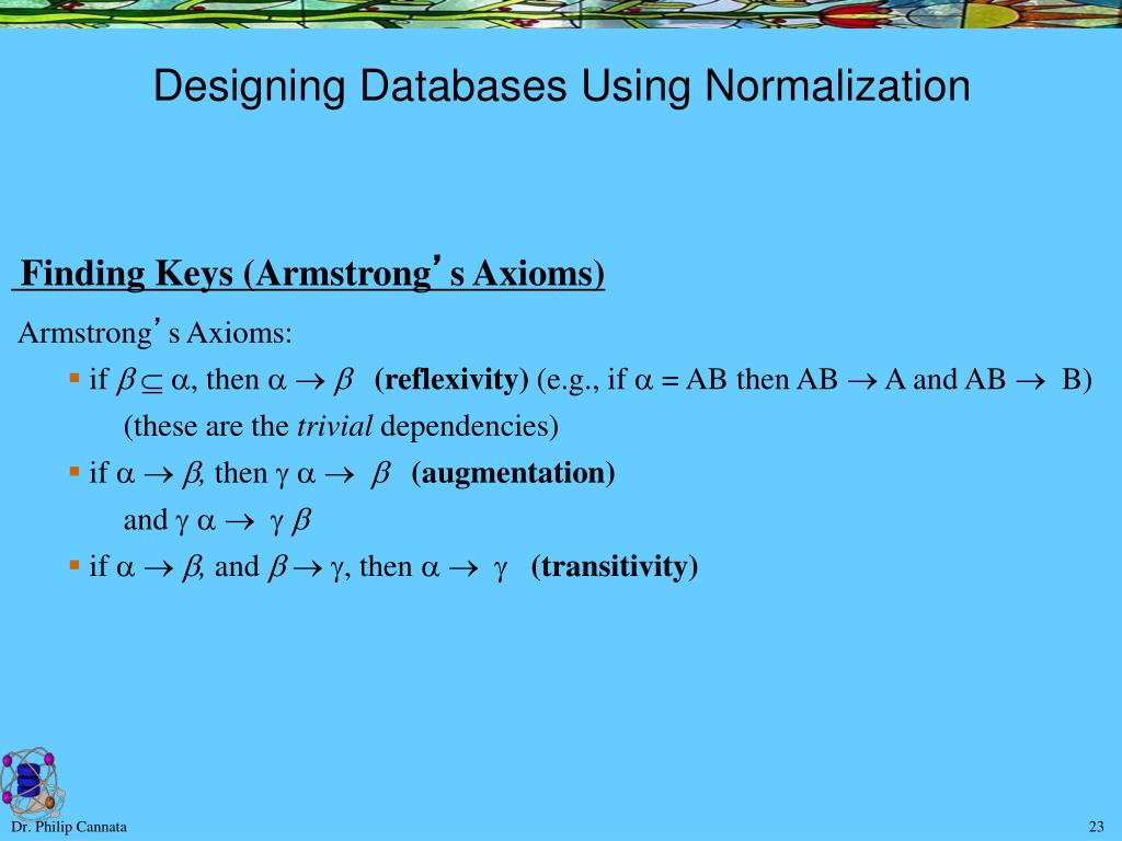 PPT - Relational Normalization Theory PowerPoint Presentation, free ...