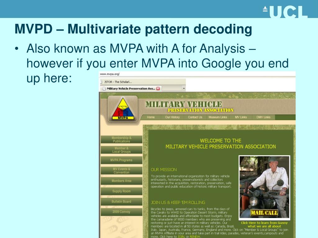 PPT MVPA MVPD Multivariate Pattern Decoding PowerPoint PPT MVPA MVPD Multivariate Pattern Decoding PowerPoint