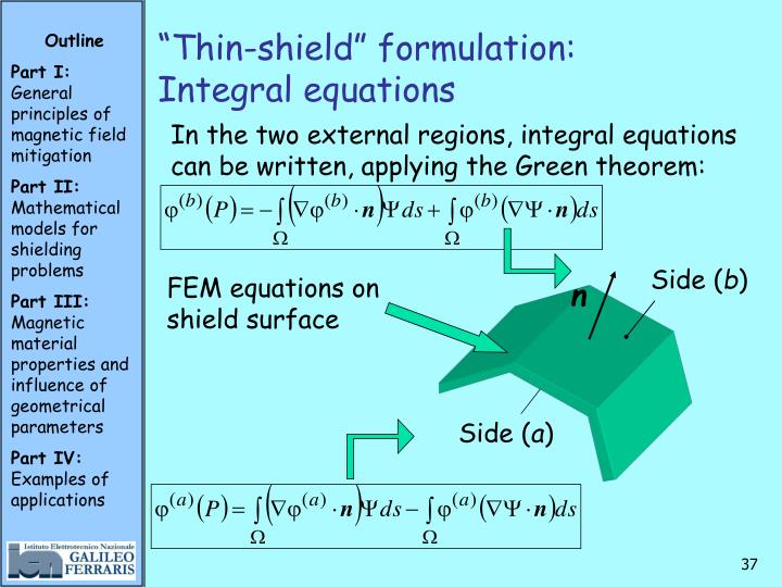 PPT - 2D and 3D magnetic shielding simulation methods and practical ...