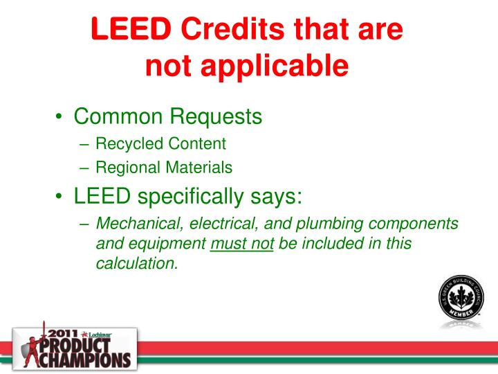 PPT - LEED and PowerPoint Presentation - ID:4386733