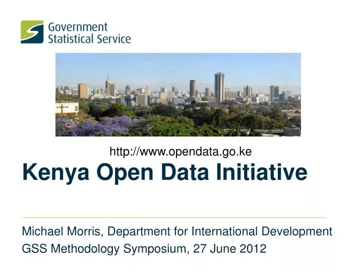 PPT - Kenya Open Data Initiative PowerPoint Presentation, free download ...