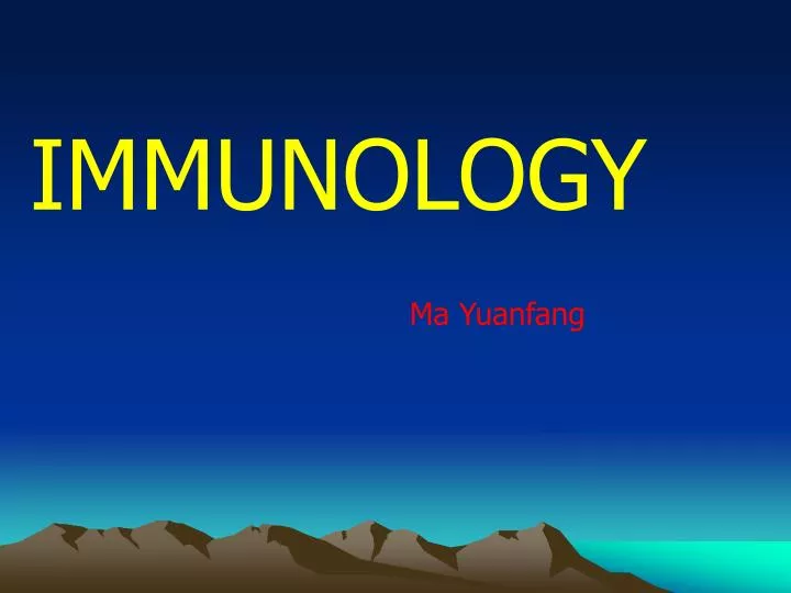 PPT - IMMUNOLOGY PowerPoint Presentation, free download - ID:4387698 PPT - IMMUNOLOGY PowerPoint Presentation, free download - ID:4387698